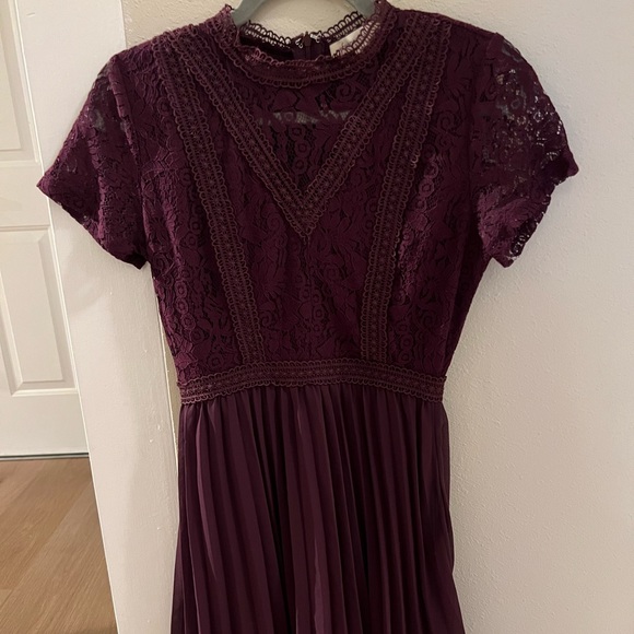 Francesca's Collections | Dresses | Plum Francesca Brand Dress | Poshmark
